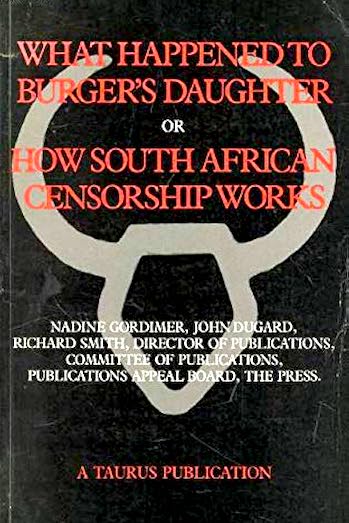 The Banning of Nadine Gordimer's Anti-Apartheid Novels - Literary ...